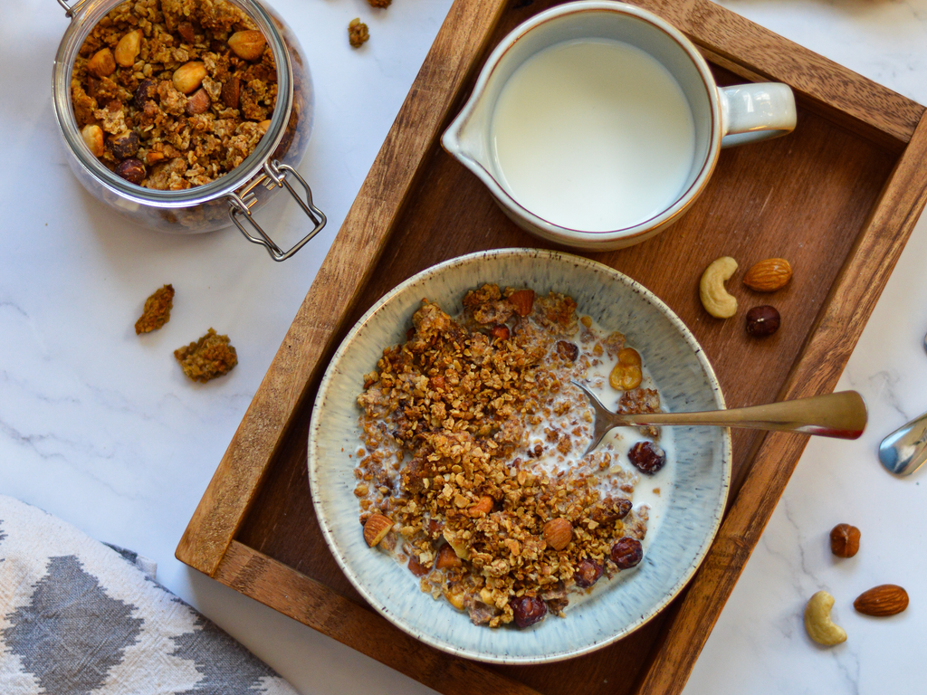 Banana Bread Granola – Tala Cooking
