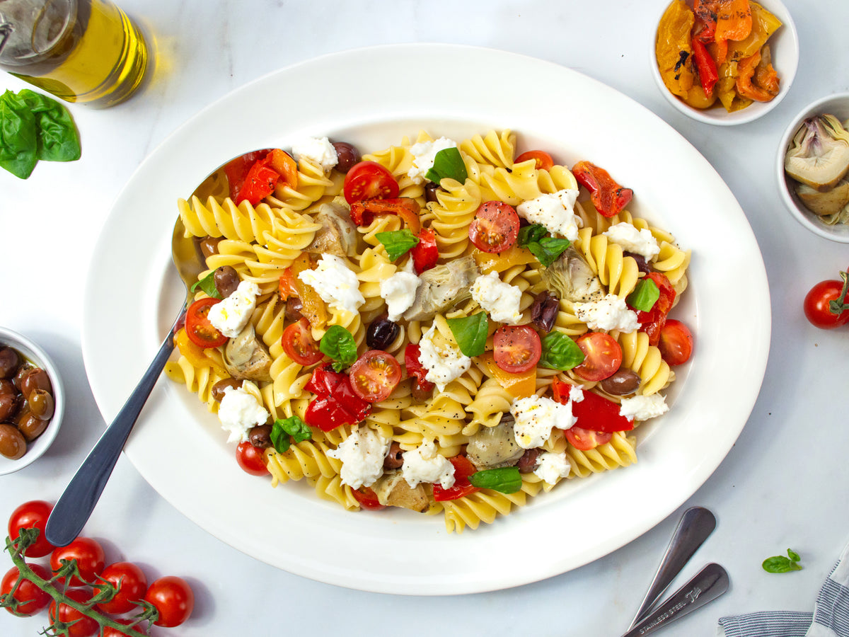 Mediterranean Pasta Salad – Tala Cooking