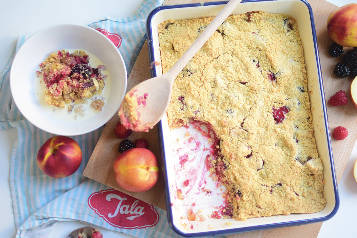 Seasonal Fruit Crumble – Tala Cooking