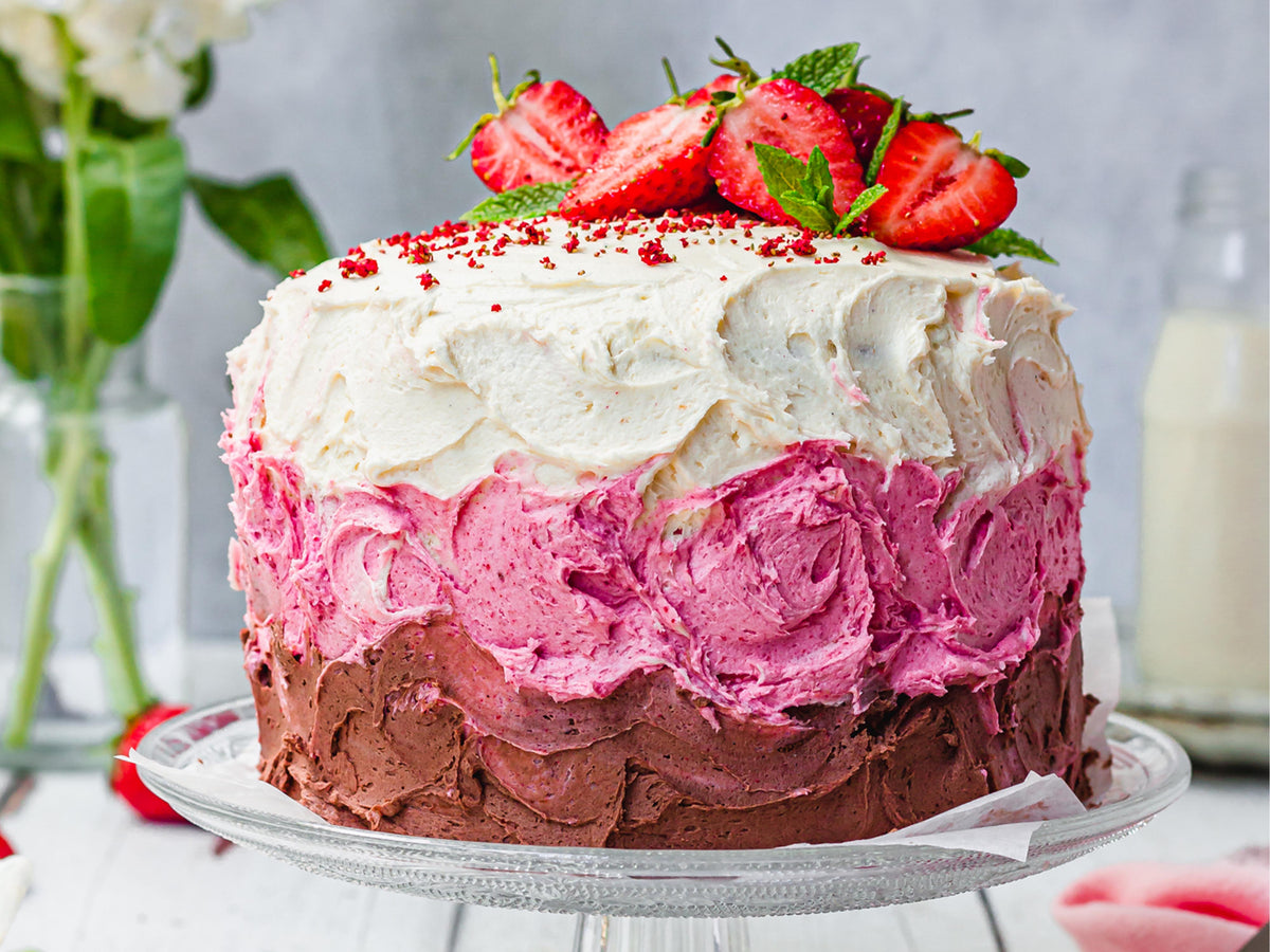 Vegan Neapolitan Cake – Tala Cooking